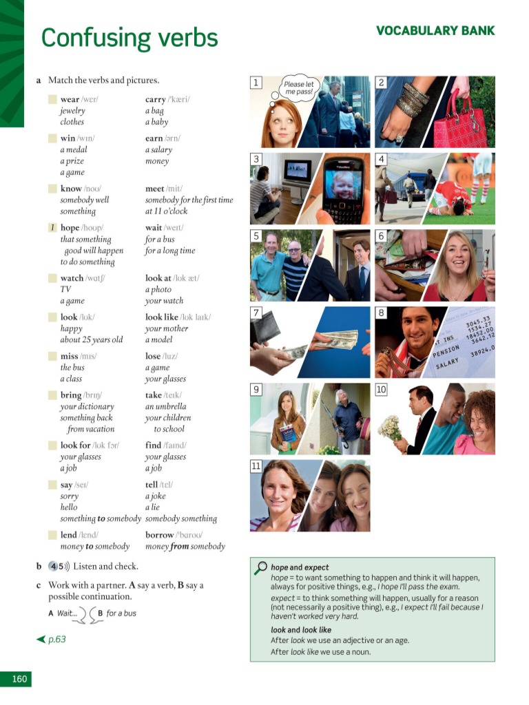 Confusing Verbs | PDF