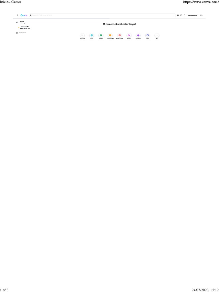 Início - Canva | PDF