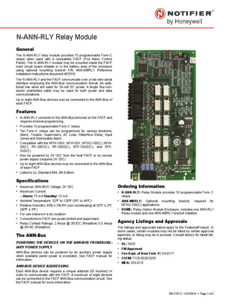 DN 7107 PDF | PDF | Relay | Electrical Engineering