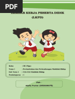 RPP Kurikulum Merdeka Ipas SD Kelas 3-1 | PDF