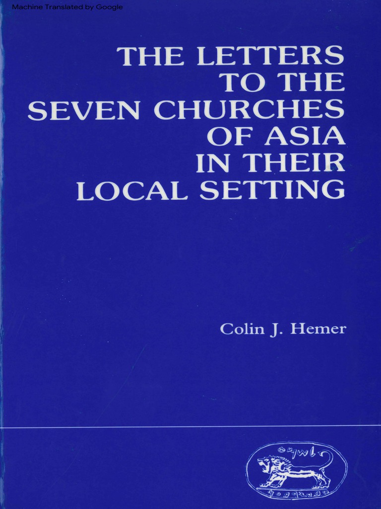 Colin Hemer Las Cartas de Las Siete Iglesias | PDF | Evangelio de Mateo ...