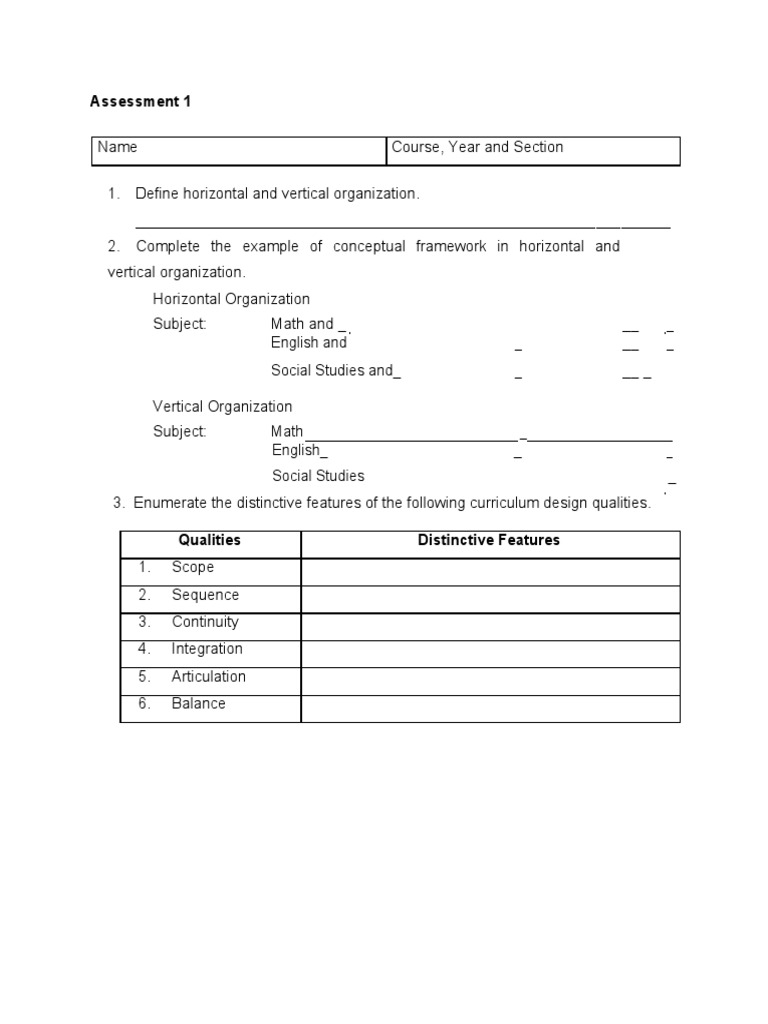 EDUC. 6 Module 3 Assessment | PDF | Curriculum | Educational Assessment