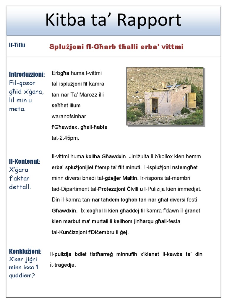 Rapport Mudell | PDF