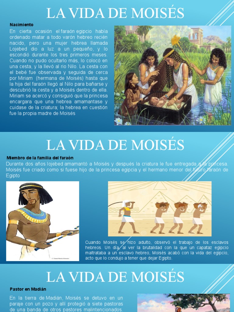 Historia de Moises | Descargar gratis PDF | Moisés | Libro del éxodo