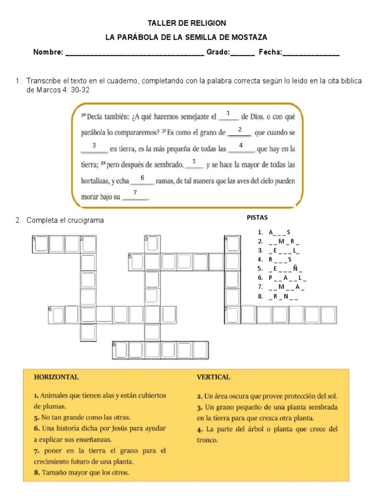 La Parabola de La Semilla | PDF