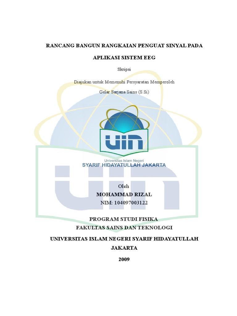 Mohammad Rizal FST | PDF | Komputer