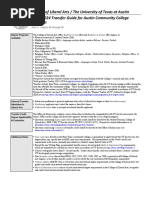 UT Austin CAP Course Requirements 2025 | PDF | Bachelor Of Science ...