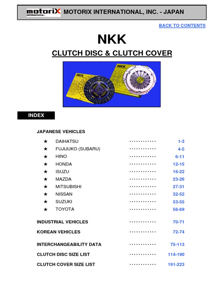 NKK Index | PDF