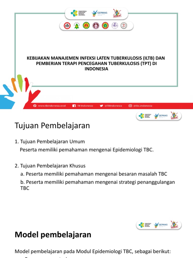 Narasumber - Final - Paparan 1 Kebijakan ILTB Dan TPT Di Indonesia OK | PDF
