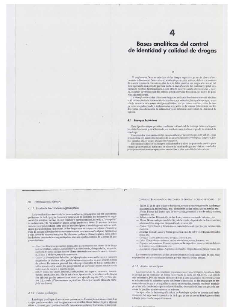 S3-Libro Farmacognosia General Cap 4 y 5 - Villar Del Fresno | PDF
