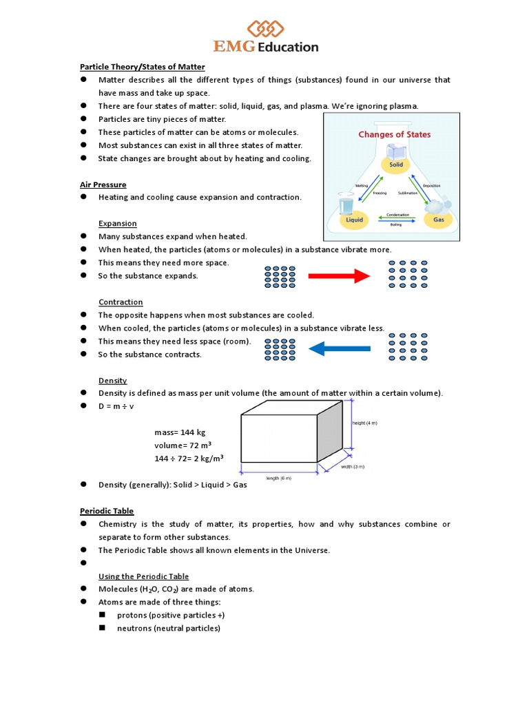 G6 Science End Term Study Pack | PDF | Planets | Rock (Geology)