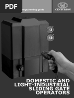 Centurion D5 Gate Motor Programming | PDF | Digital Camera Modes ...