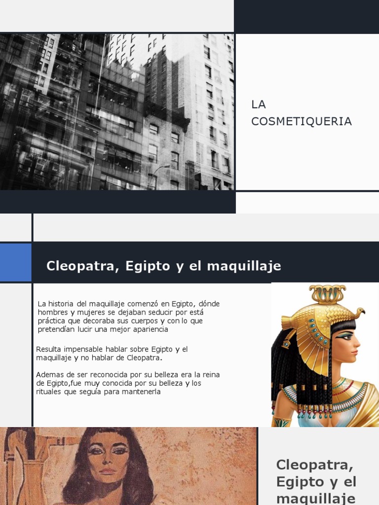 Historia del Maquillaje en Egipto | PDF | Antiguo Egipto