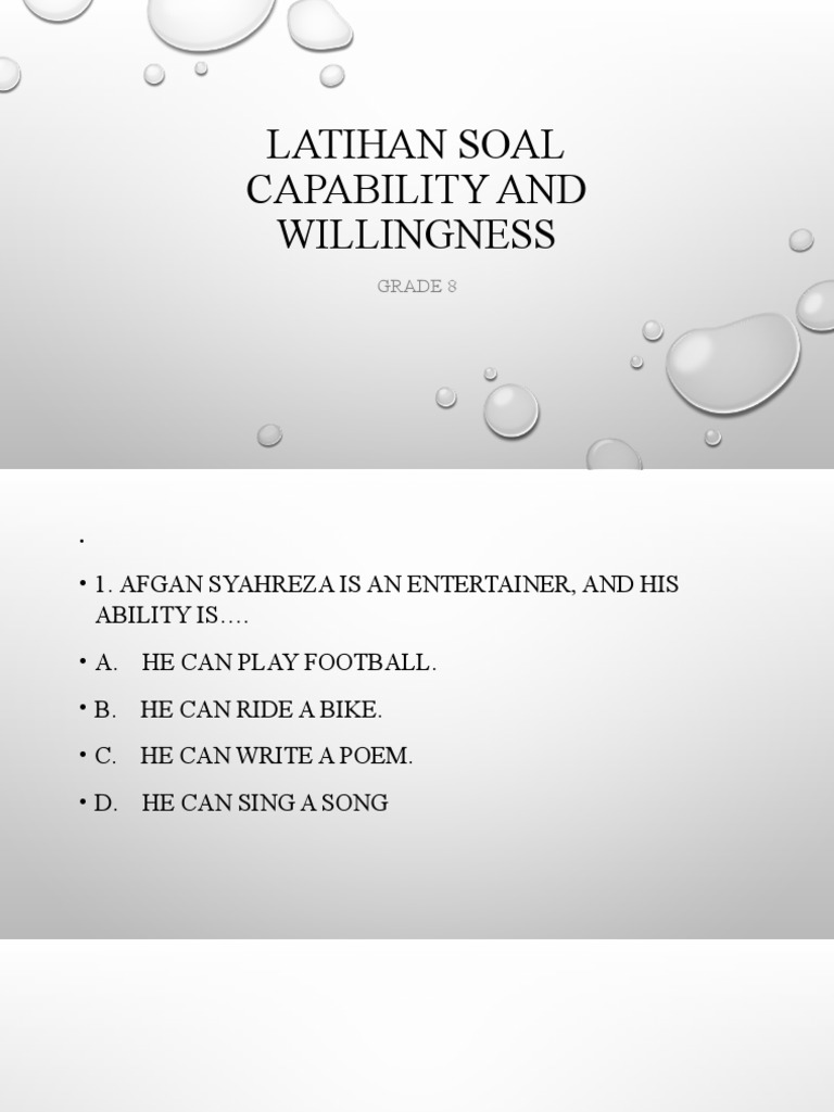 Latihan Soal Chapter 2 | PDF