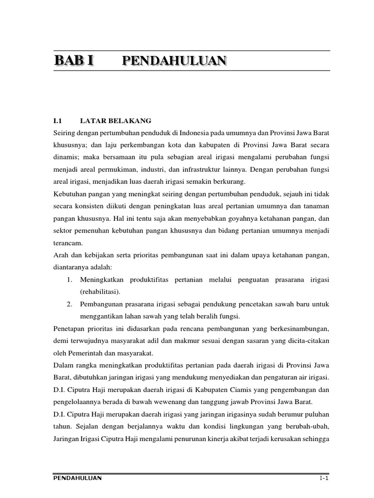Bab 01 Pendahuluan | PDF