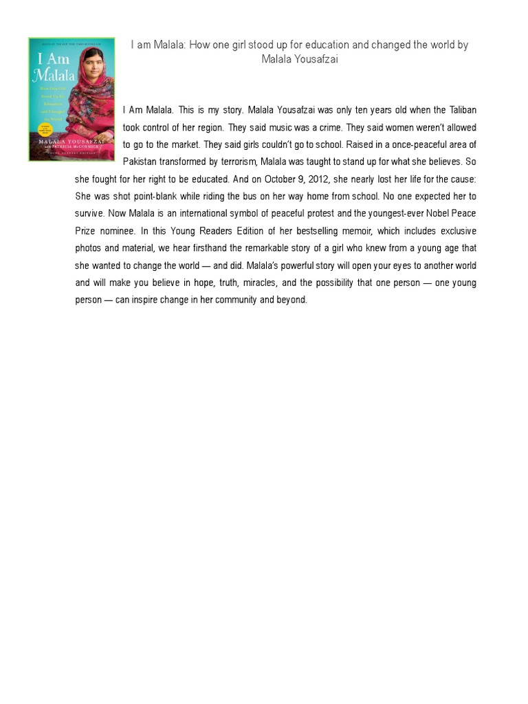Malala's Fight for Education | PDF | Social Science