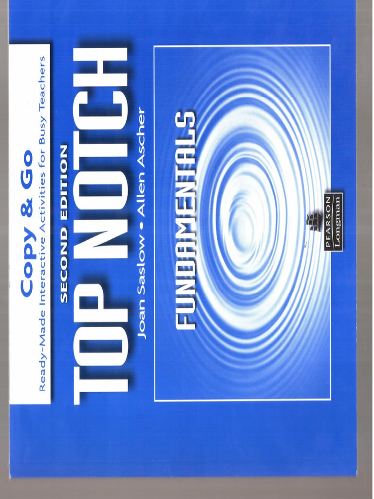 TOP NOTCH FUNDAMENTALS Copy & Go 2nd Edition | PDF