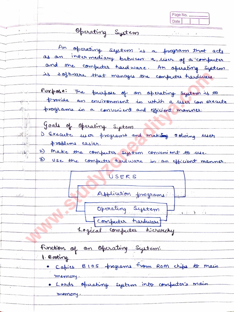 Operating System (OS) Unit-1 | PDF Operating System (OS) Unit-1 | PDF