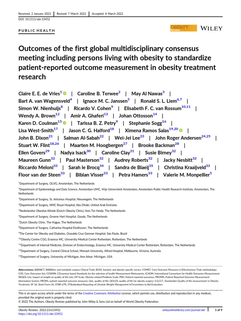 PROMs | PDF | Medicine | Health Care