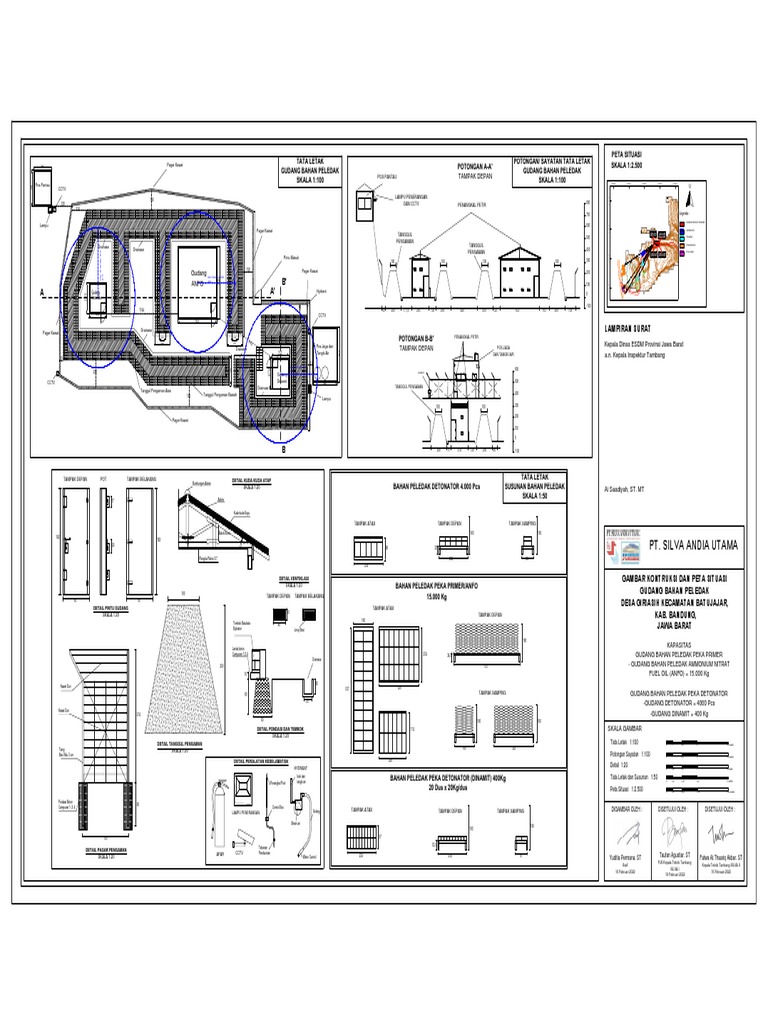 Revisi Detail Gudang Handak1-Model | PDF