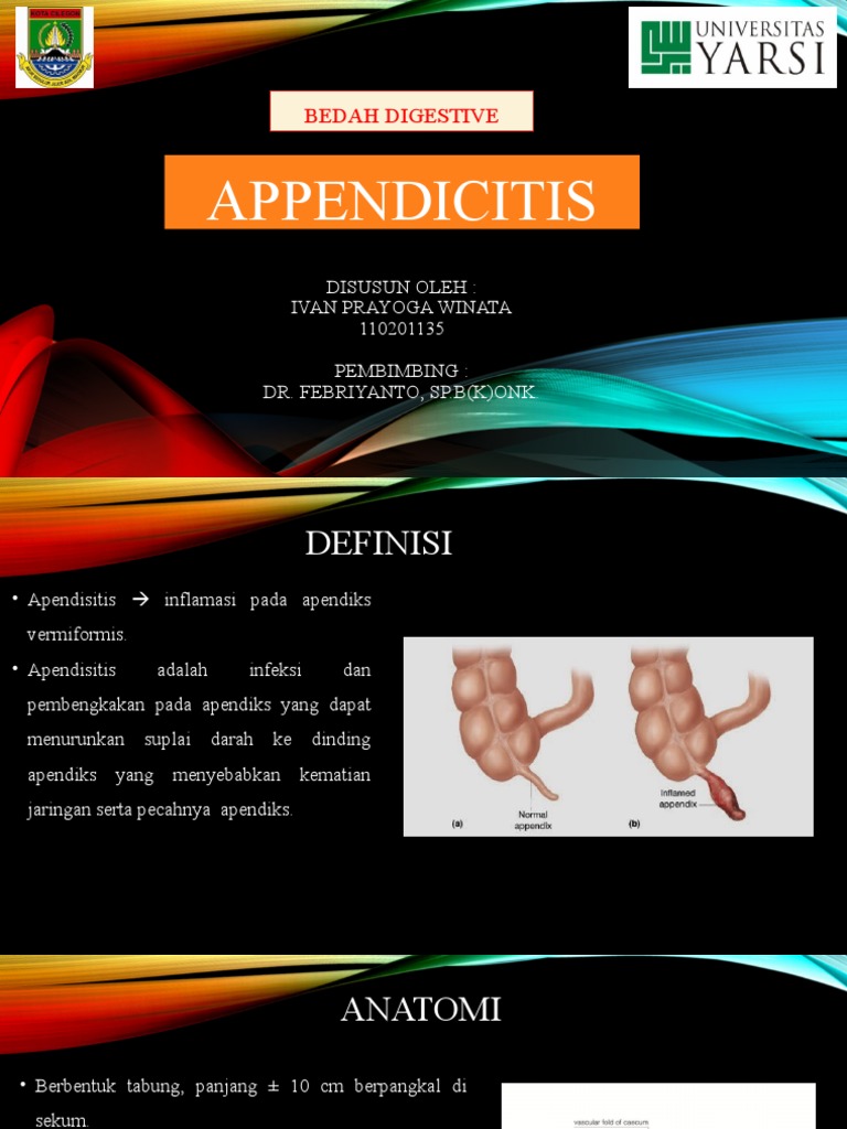 Digestif - Appendisitis Ivan | PDF