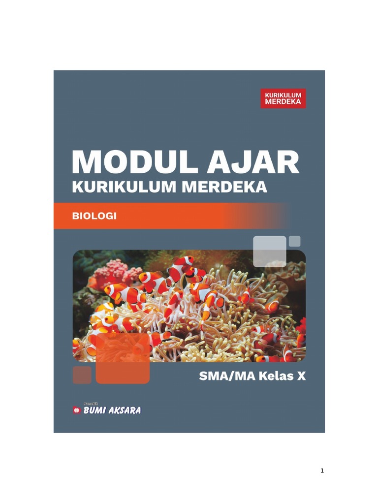 ATP - Modul Ajar Biologi SMA X | PDF