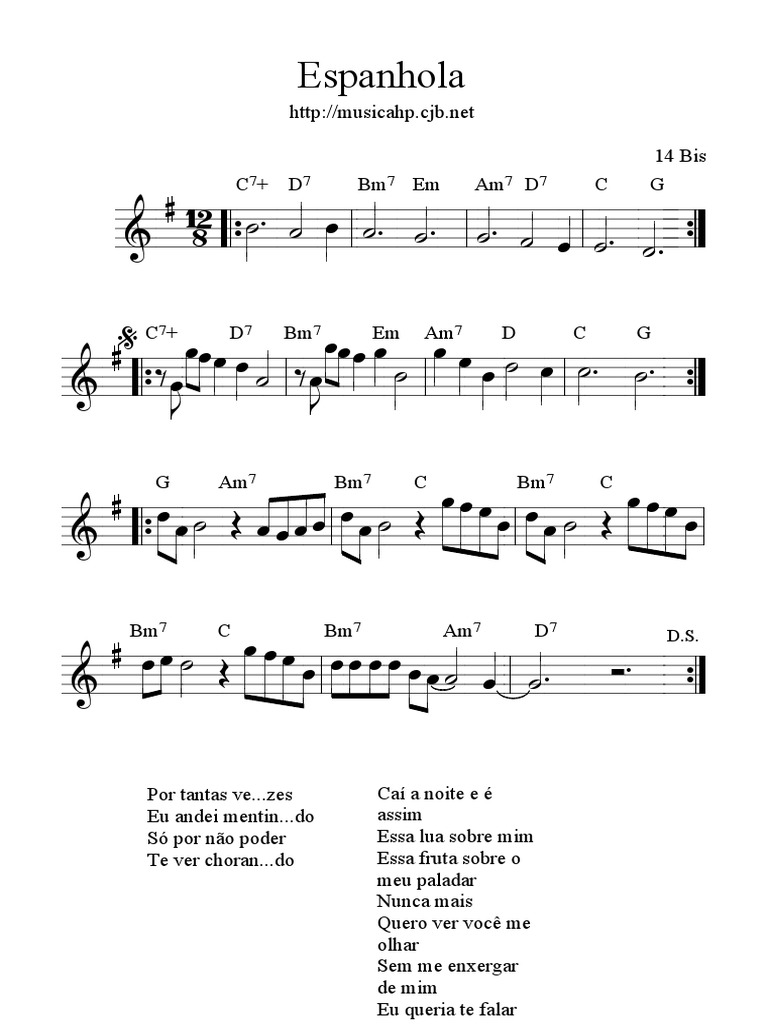 14 Bis - Espanhola | PDF