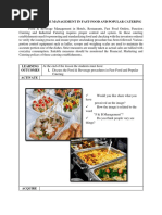 Food and Accompaniment List With Examples | PDF