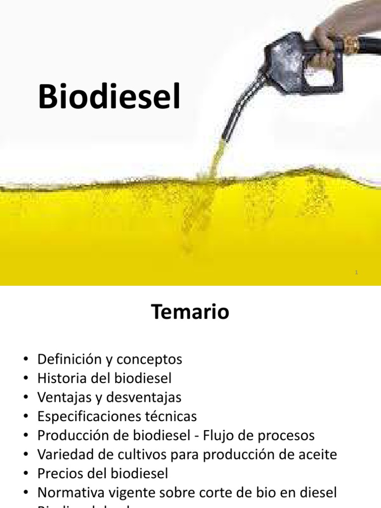 Biodiesel | PDF | Biodiésel | Combustible diesel