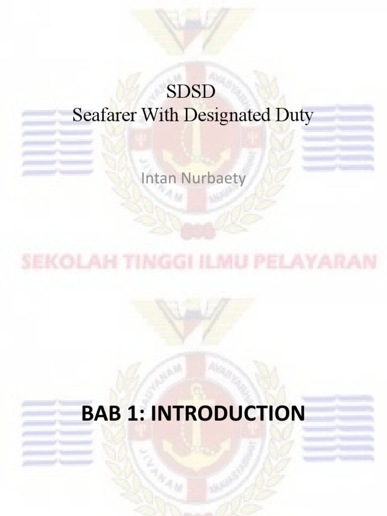 SDSD Powerpoint INTAN | PDF