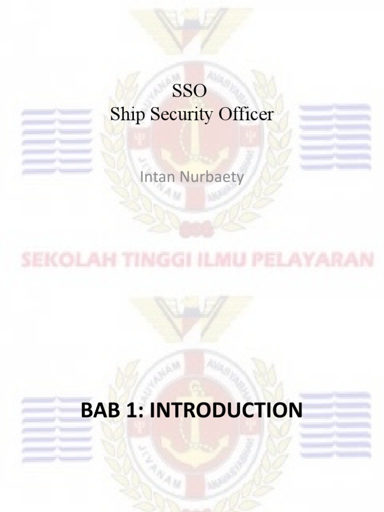 SSO Powerpoint INTAN | PDF