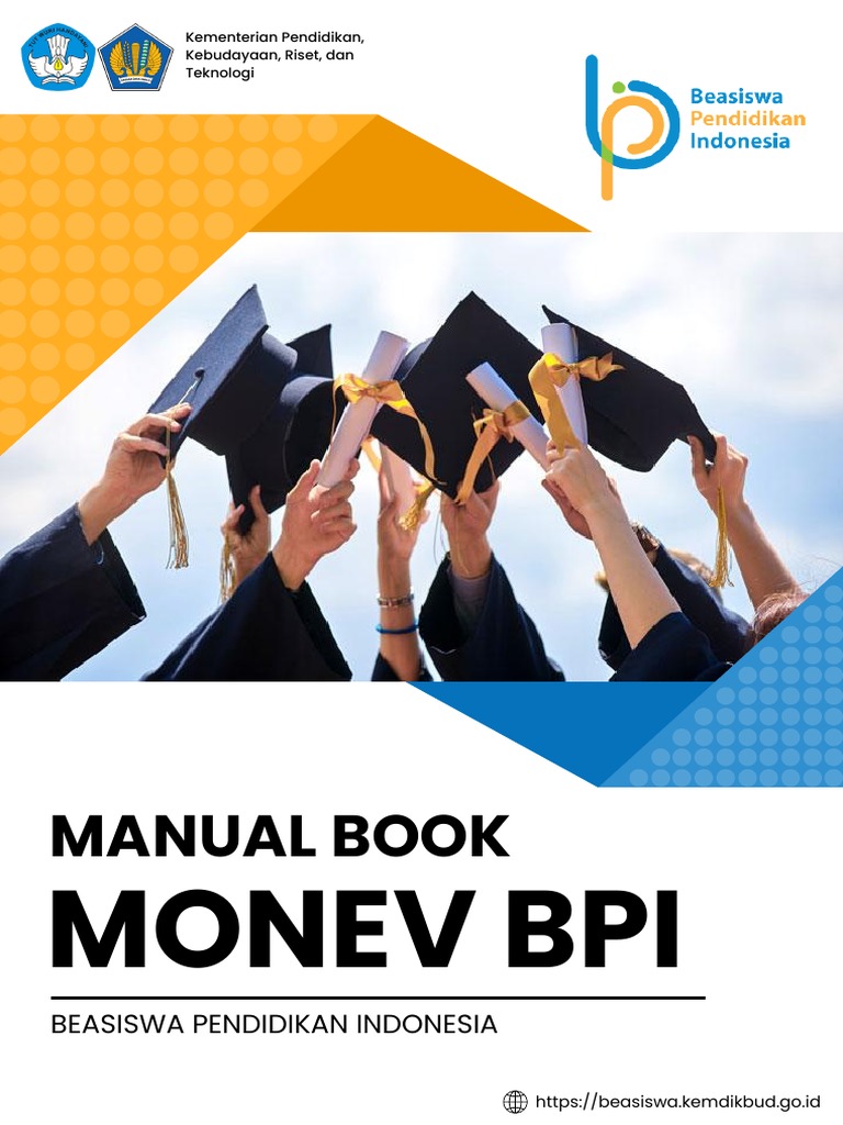 Format Dokumen Manual Book Monev BPI | PDF