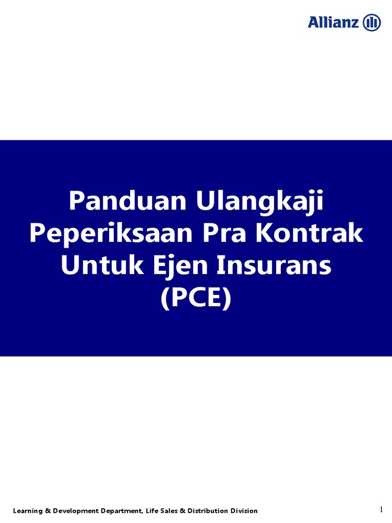 PCE Study Guide (BM) - 230726 - 100412 | PDF