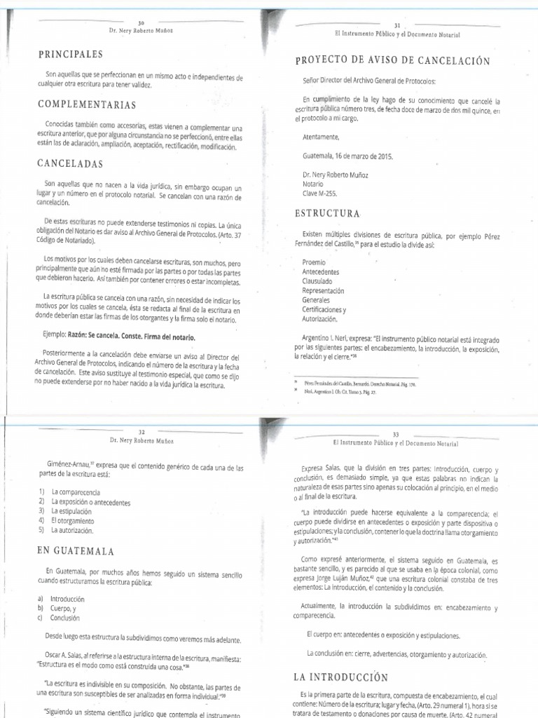 Libro El Instrumento Publico y El Documento Notari - SW | PDF | Derecho Civil (Common Law) | Ley ...