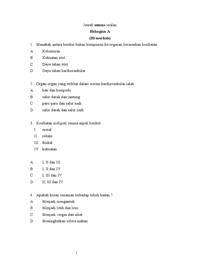 Peperiksaan PPT Form 5 2022 | PDF
