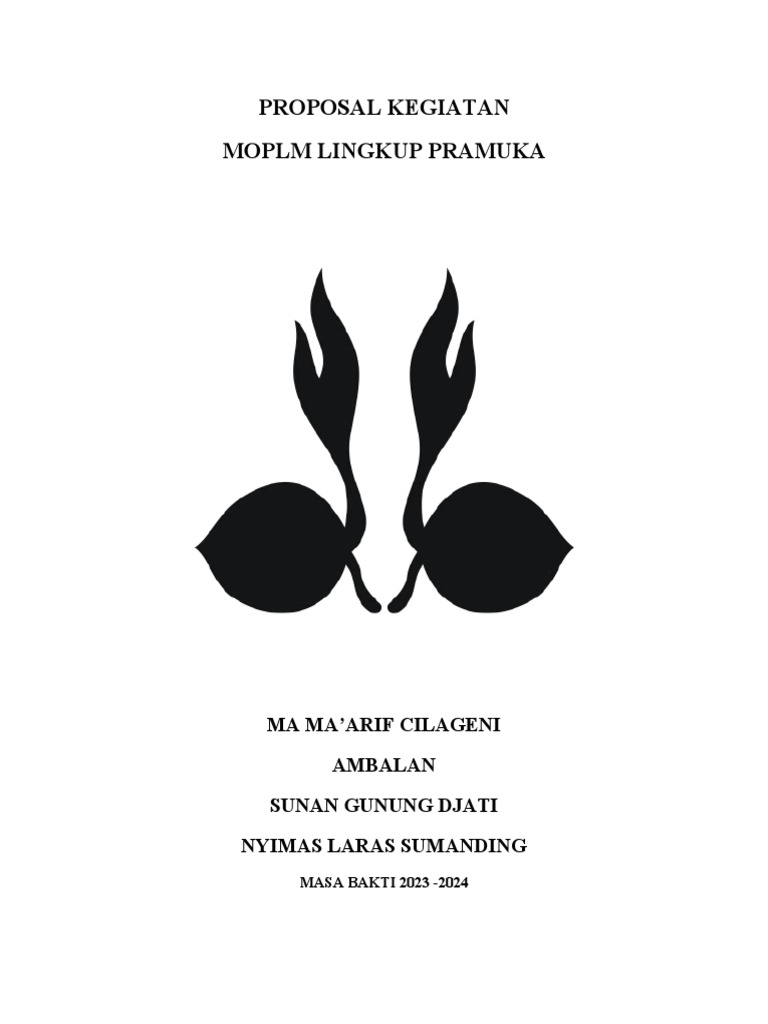 Proposal Kegiatan Moplm Pramuka | PDF