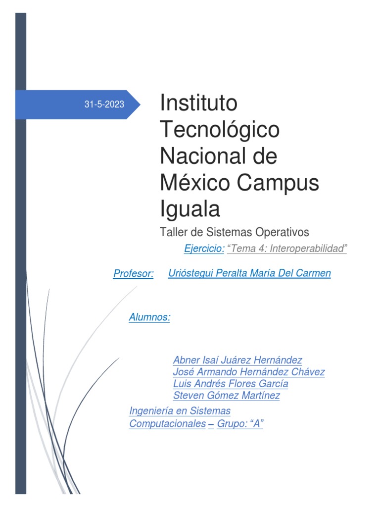 Interoperabilidad entre Sistemas Operativos | PDF | Servidor ...