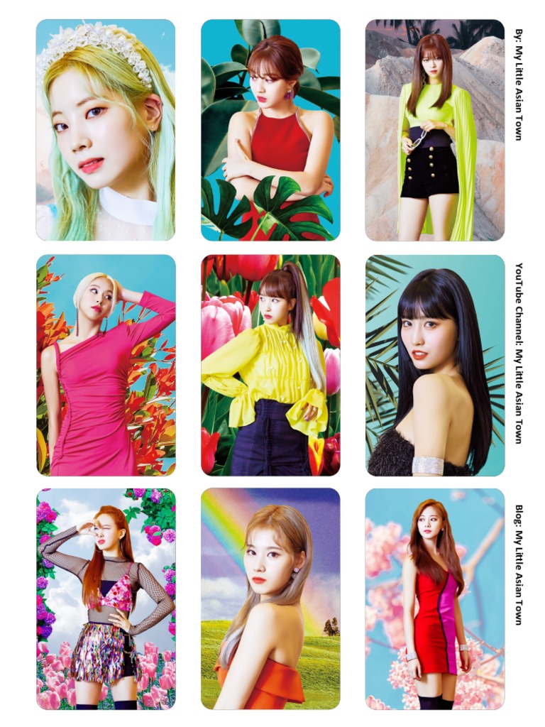 Photocards Twice Fancy | PDF