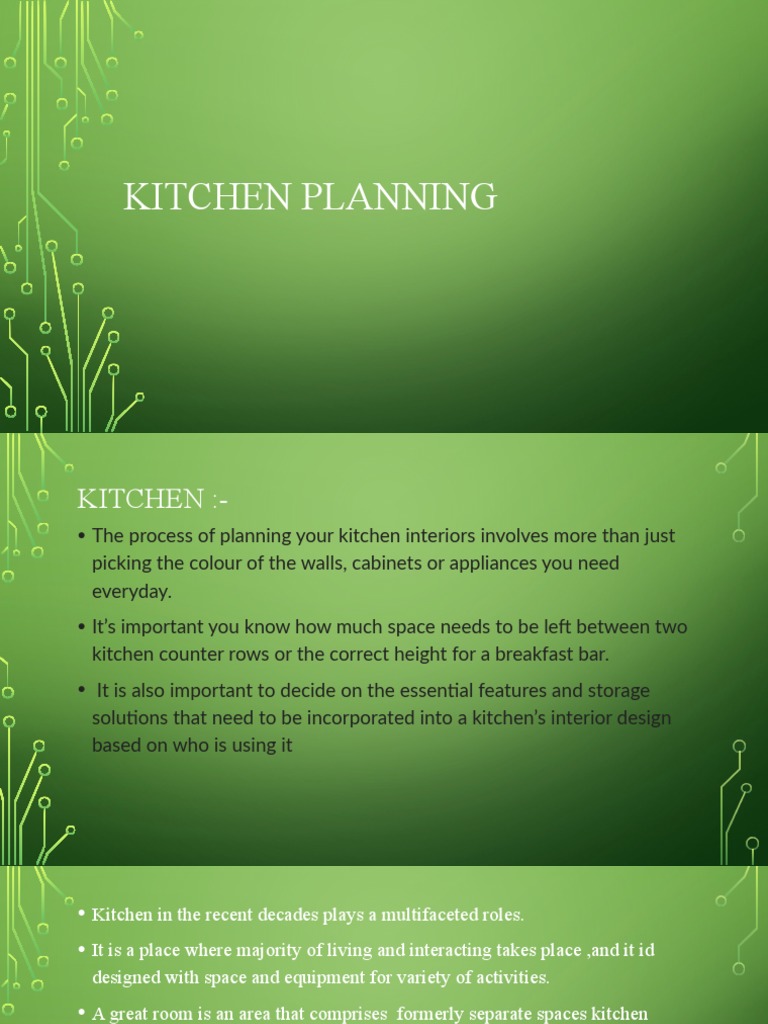 Kitchen Planning | PDF | Kitchen | Cabinetry