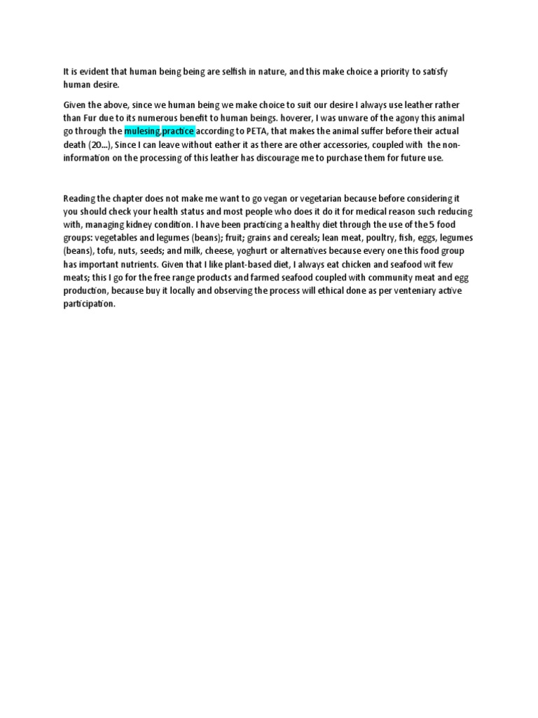 PHIL 1404 Unit 1 Discussion Assignment | PDF