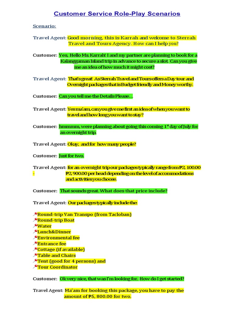 Mock Call Booking Services | PDF