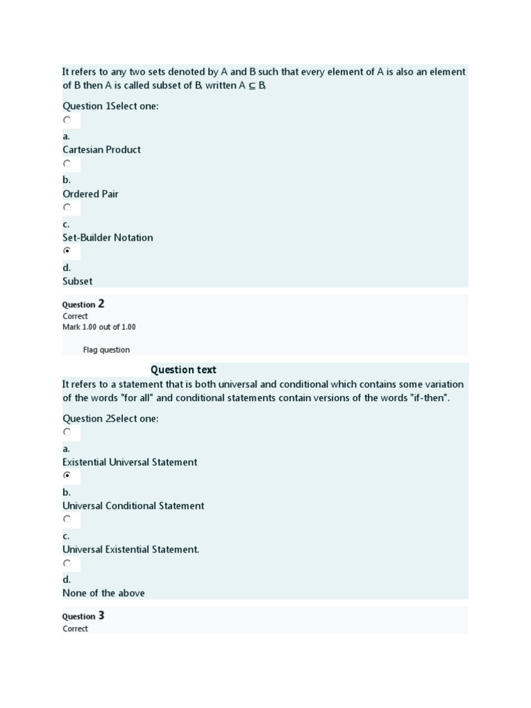 Mathematics in The Modern World | PDF | Set (Mathematics) | Function ...
