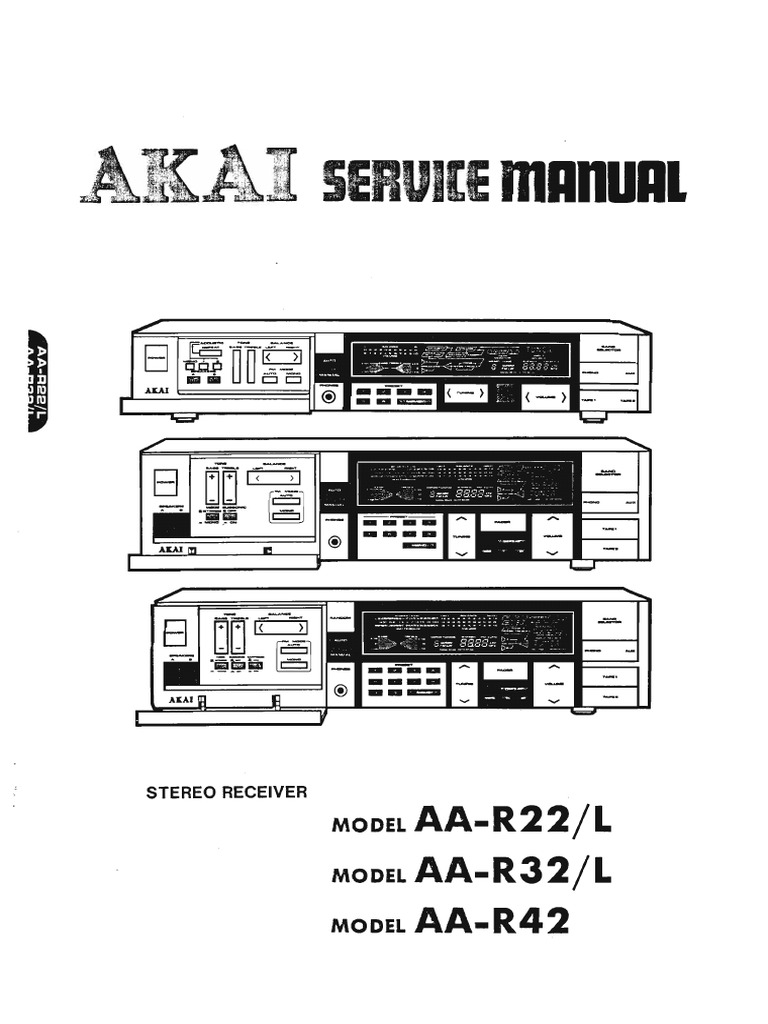 Akai AAR 22 L 32 L 42 Service Manual | PDF
