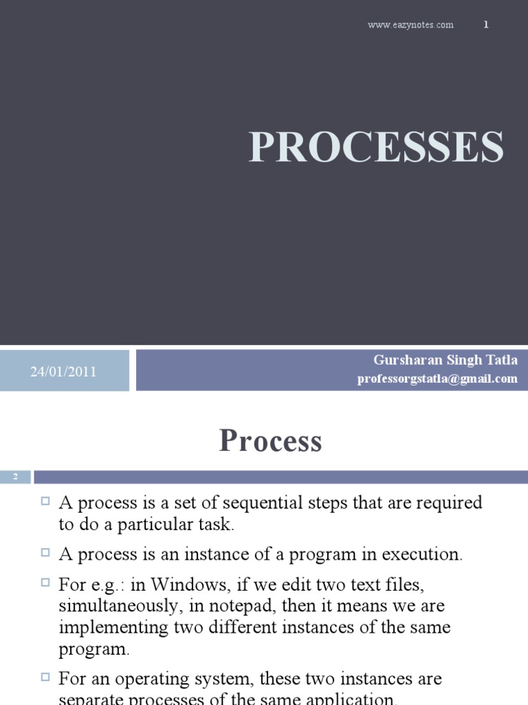Processes | PDF | Process (Computing) | Scheduling (Computing)