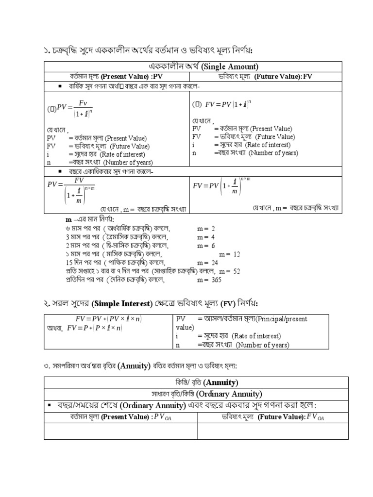 Formula Finance | PDF