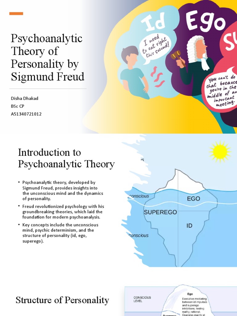 Psychoanalytic Theory of Personality by Sigmund Freud | PDF ...