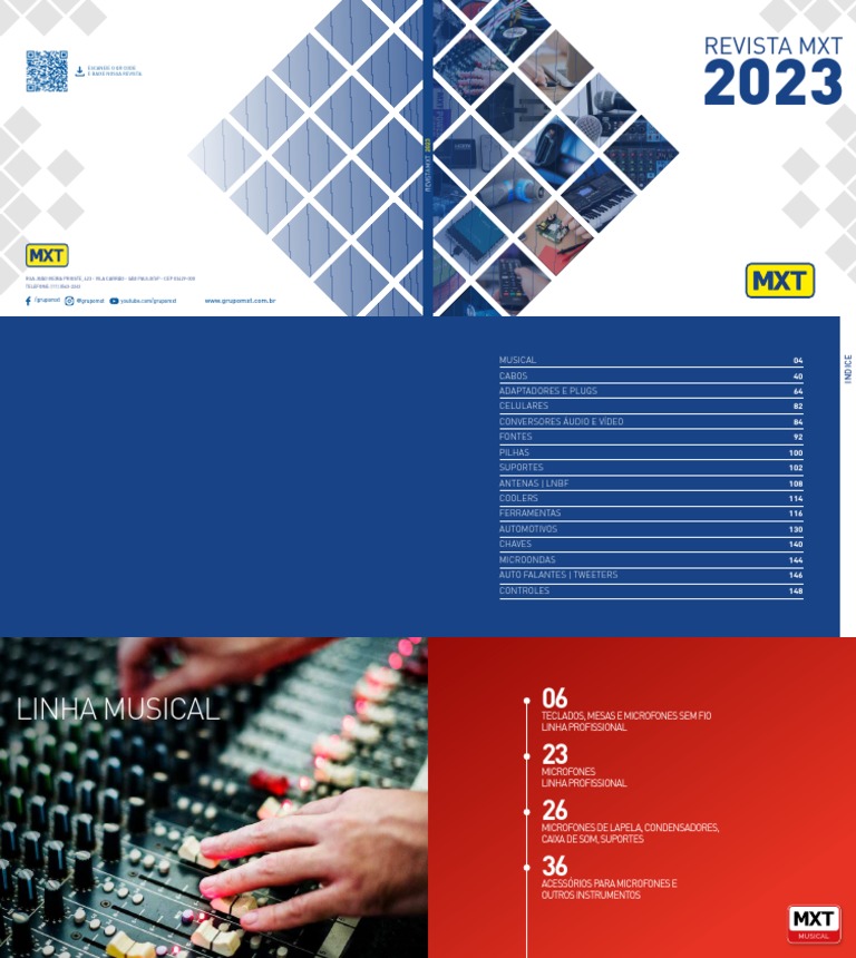 CATALOGO MXT 2023 172pgs | PDF | Pen-drive | USB