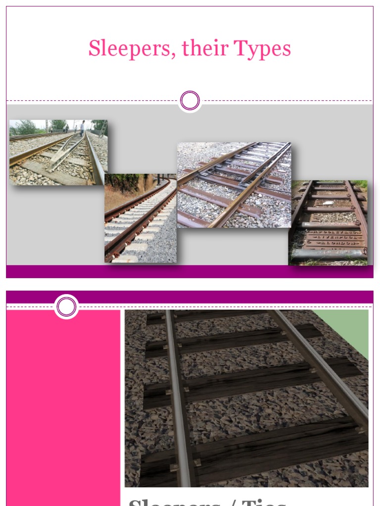Sleepers Pdf Transport Infrastructure Rail Infrastructure