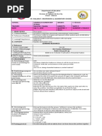 DLL Matatag - Mathematics 5 q1 w6 | PDF | Area | Rectangle