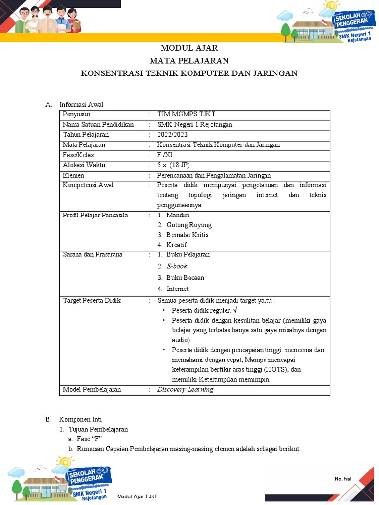 Modul Ajar Elemen Perencanaan Dan Pengalamatan Jaringan - Nanda Edited ...